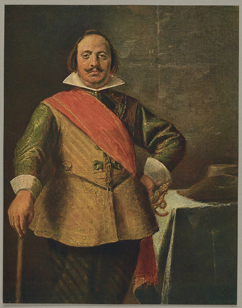 ADRIAEN BROUWER- Portret oficera; Landesmuseum, Darmstadt. Karta nr 593 ...