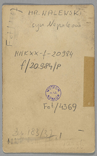 Hr. ALEKSANDER WALEWSKI, (syn Napoleona), portret | Muzeum Narodowe w ...