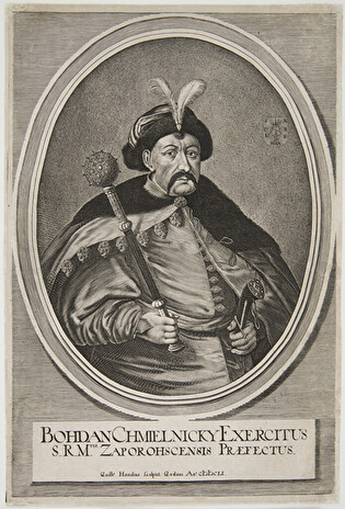 Bohdan Khmelnytsky (c. 1595-1657), Cossack Hetman, leader of the ...