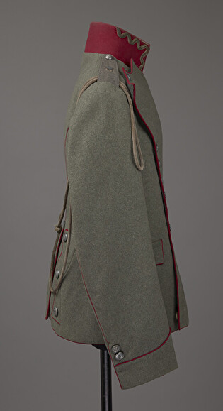 Uniform jacket of a lieutenant of the 1st Uhlan Regiment of the Polish ...