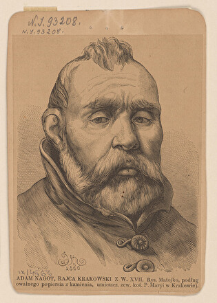 Popiersie Adama Nagota, rajcy krakowskiego z XVII w. | Muzeum Narodowe ...