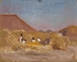 Gumno na Ukrainie | Muzeum Narodowe w Krakowie - zbiory cyfrowe