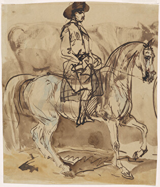 Album Seweryny Czajkowskiej - Rysunek dwustronny: Awers: Michał ...