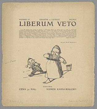 Liberum Veto nr 4 z r. 1904 | Muzeum Narodowe w Krakowie - zbiory cyfrowe