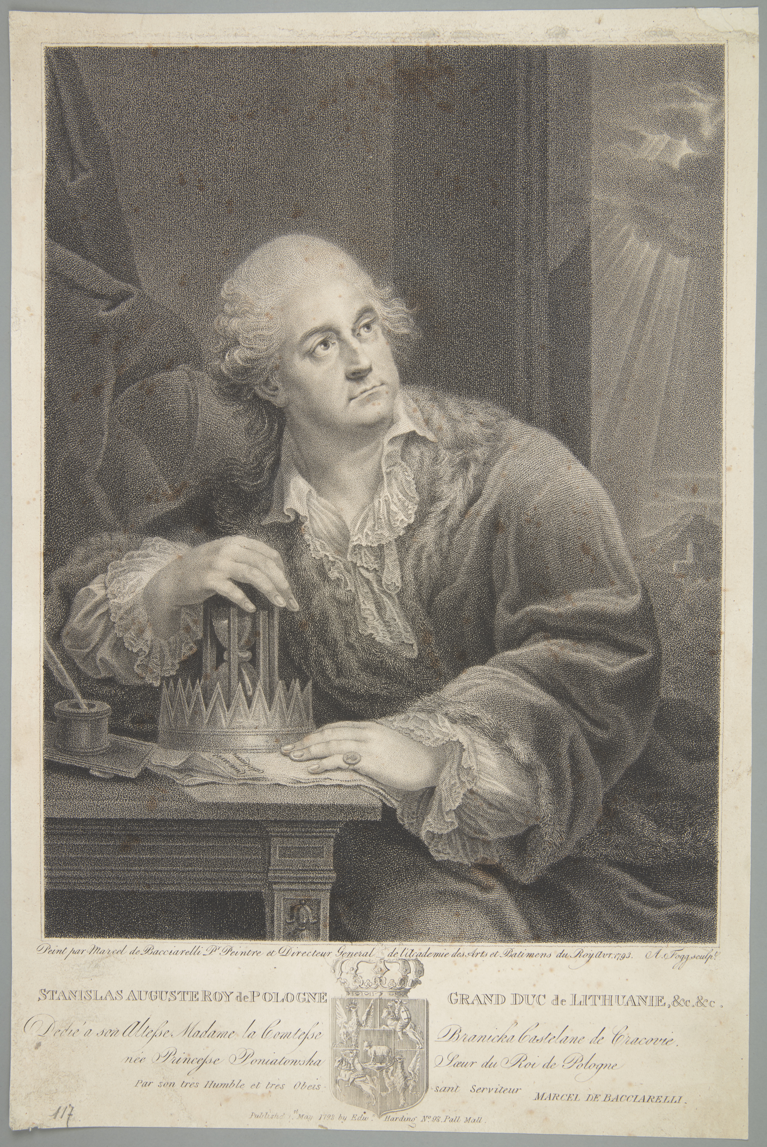 Stanislas Auguste Roy de Pologne Grand Duc de Lithuanie, et ...