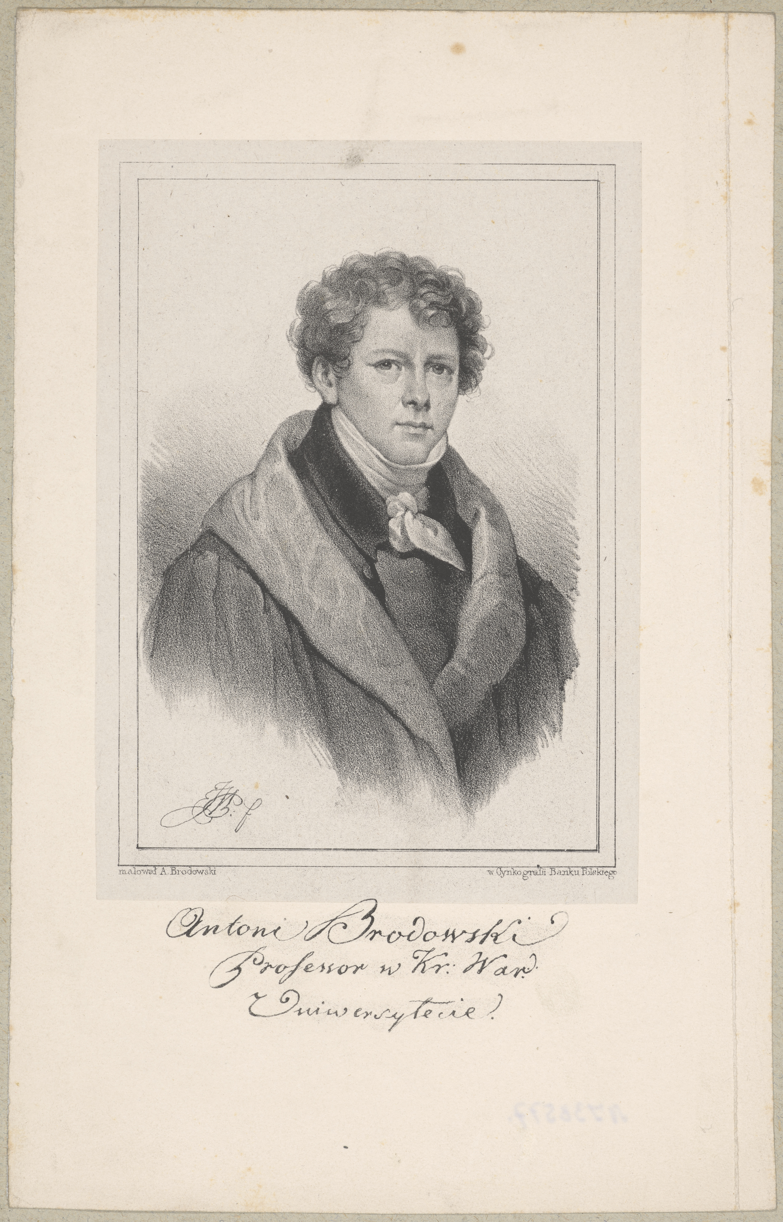 Antoni Brodowski (1784 Warszawa - 1832 Warszawa) herbu Łada - malarz ...