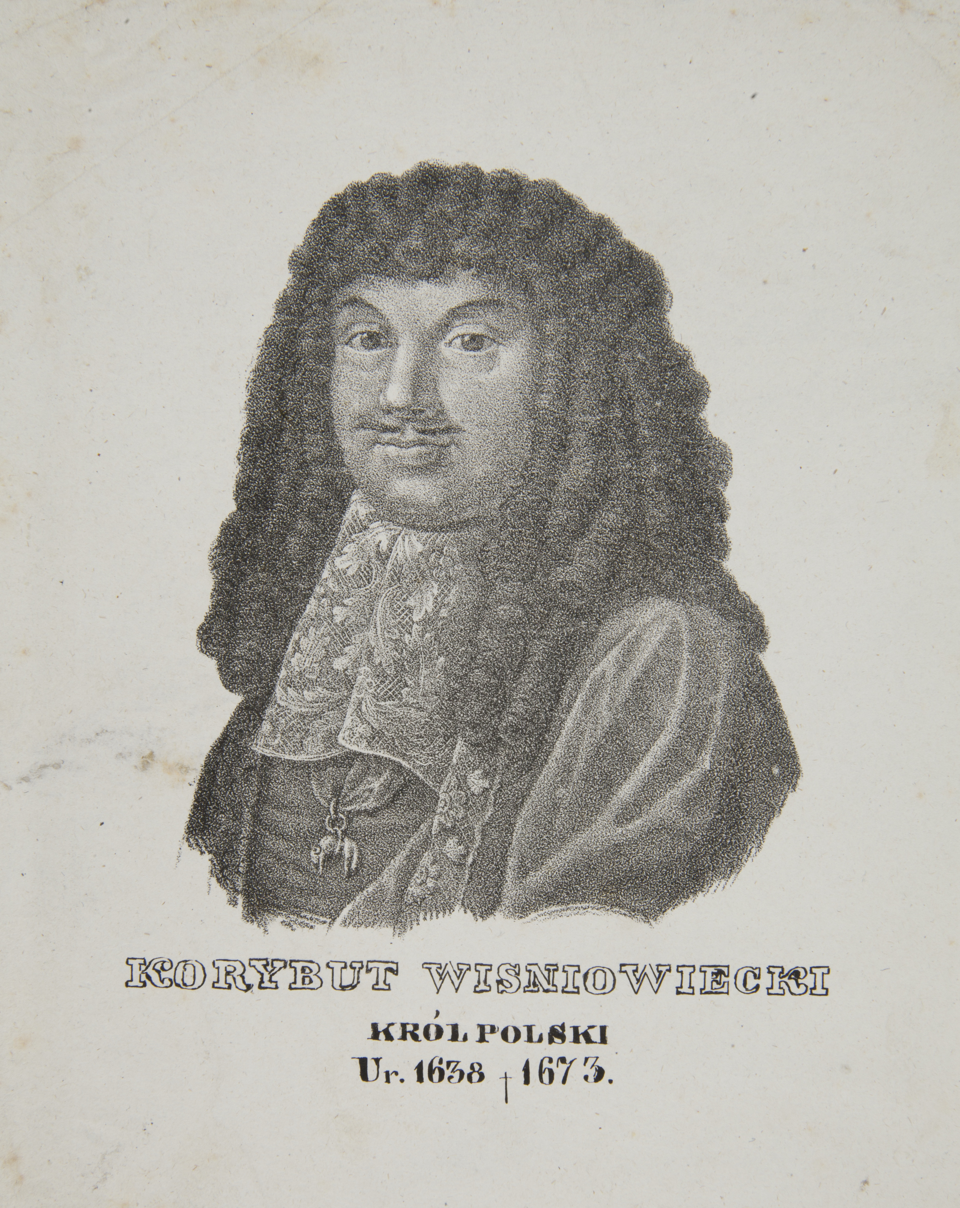 Korybut Wiśniowiecki król Polski (1640-1673) Z: Portrety królów ...