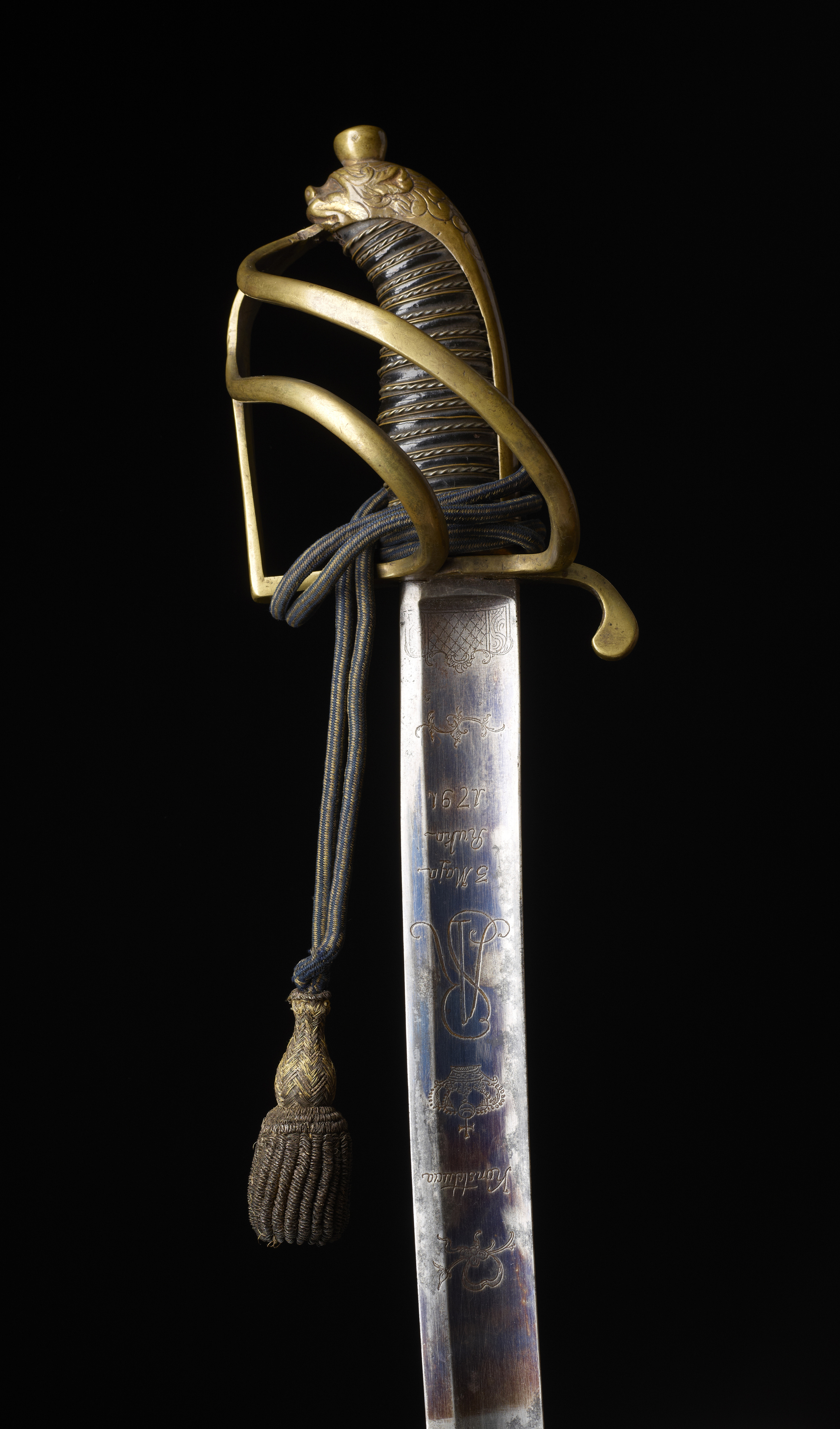 Szabla oficerska z czasów Konstytucji 3 Maja | Muzeum Narodowe w Krakowie - zbiory cyfrowe