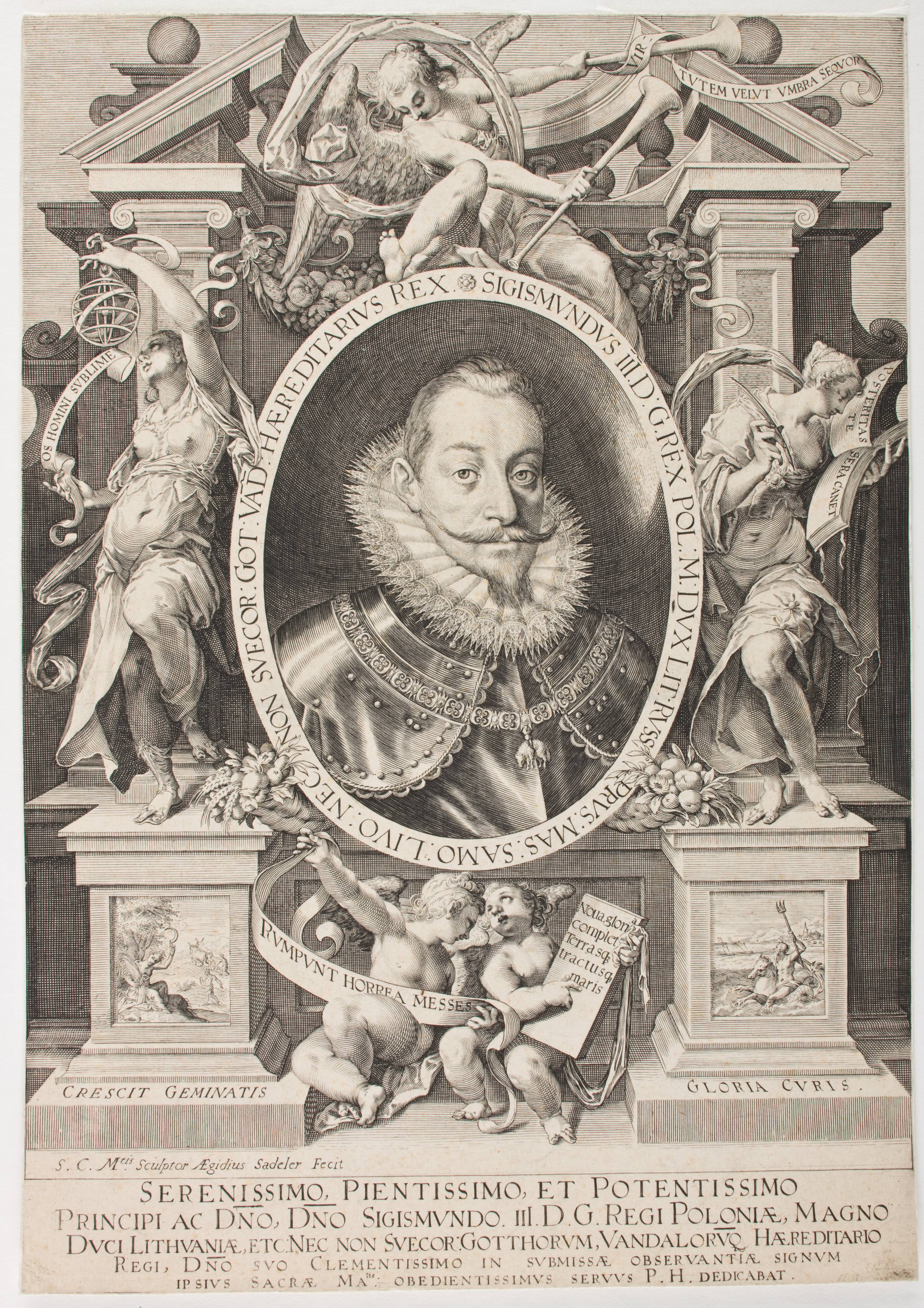 SIGISMUNDUS III D.G. REX POL. M. DUX LIT: RUSS-PRUS: MAS: SAMO: LIVO ...