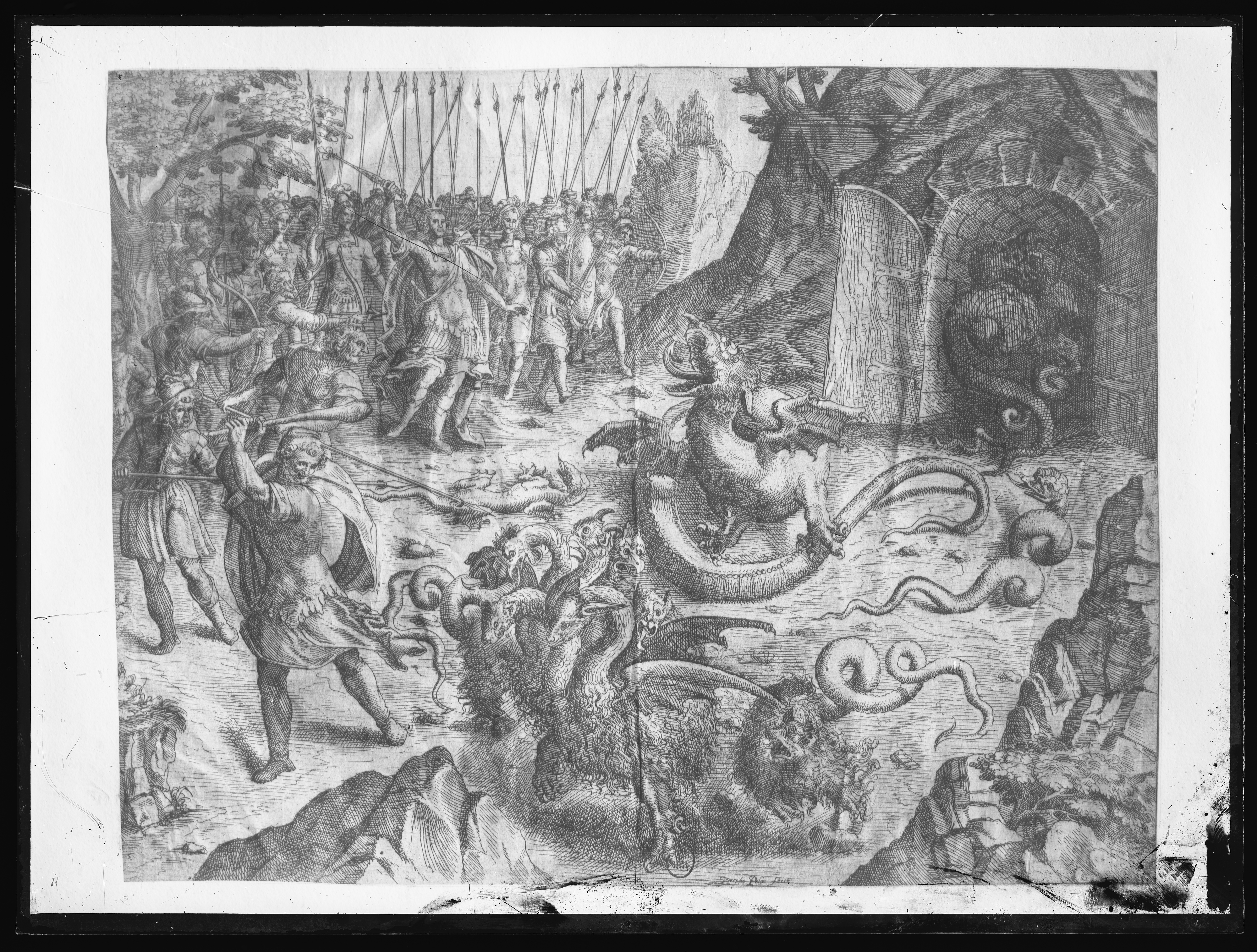 Jan Ziarnko, rycina z XVII w. | Muzeum Narodowe w Krakowie - zbiory cyfrowe